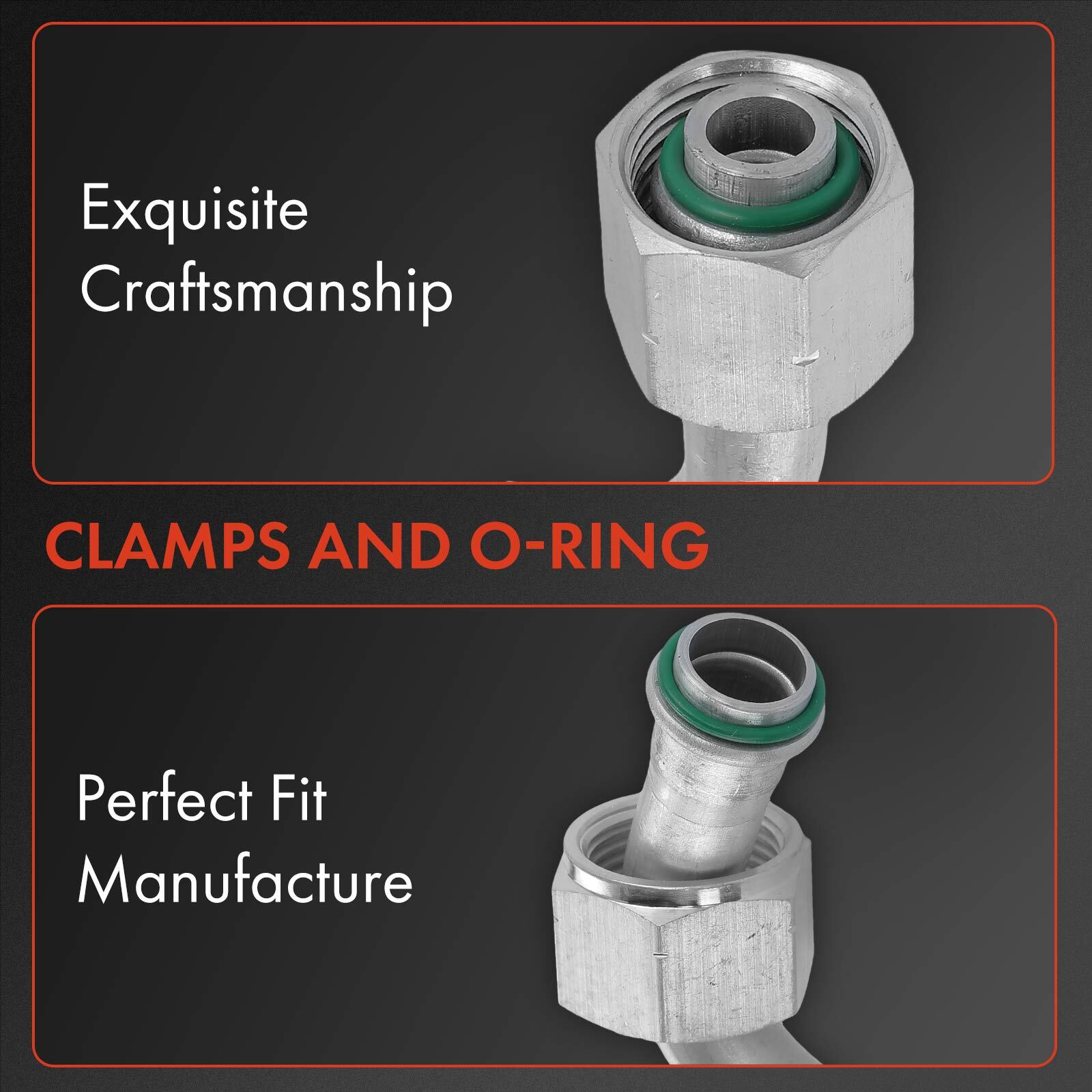 A/C Suction & Discharge Line Assembly for Buick Skylark Olds Achieva ...