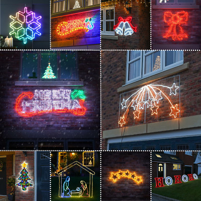 Christmas LED Light Figures Indoor Outdoor Decoration - Various Sizes ...
