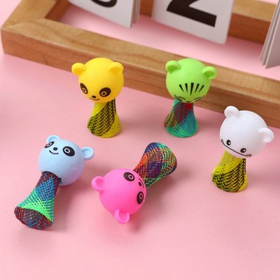 Mini Colorful Jumping Doll Multicolor Jump Bounce Elf Children's Toys ...