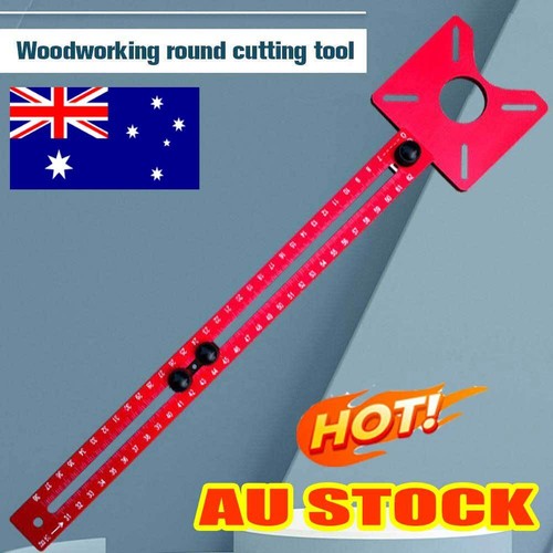 3 in 1 Router Milling Groove-Bracke for Woodworking Round Cutting Tool ...