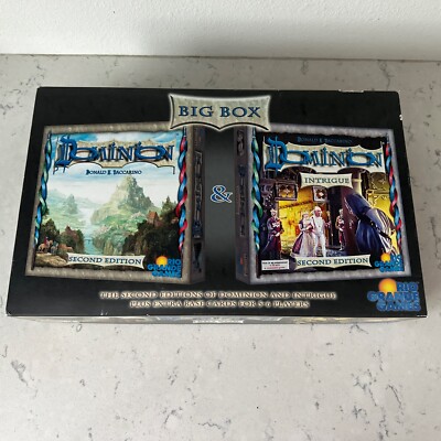 Dominion Big Box 2nd Edition (Main Game + Intrigue) Board Game Rio ...