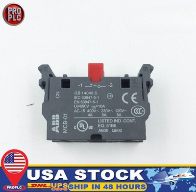 1Pcs New For ABB MCB-01 Modular contact block | eBay