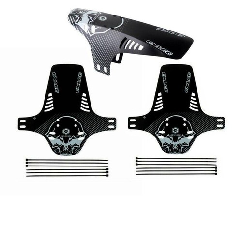 2 Pcs Bicycle Front & Rear Mudguard Set Mud Guard Cycle MTB Mountain ...
