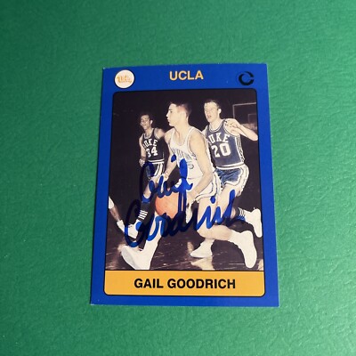 GAIL GOODRICH Autographed Signed UCLA BRUINS Basketball Card - NICE | eBay
