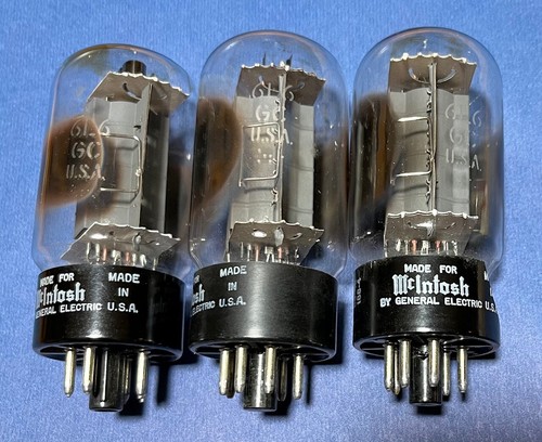 3 - McIntosh Labelled 6L6GC Display AUDIO TUBES / 6L6GC | eBay
