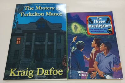 Three Investigators Mystery of the Moaning Cave & Nathanial Jones ...