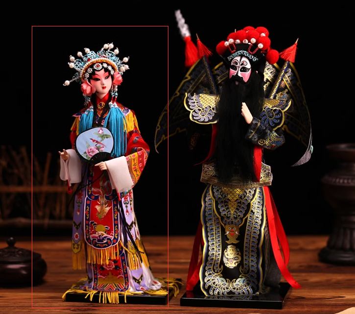 China Peking Opera Performer Silken Doll Figurine The Consort Yang Gui ...