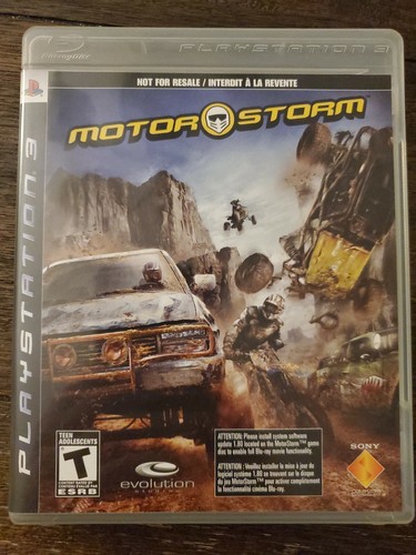 MotorStorm (Sony PlayStation 3, PS3) Complete CIB - Tested - Not for ...