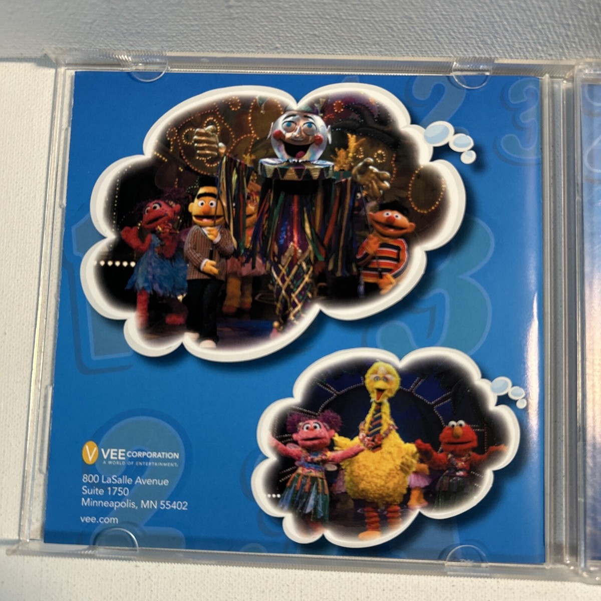 Sesame Street Live Elmo Hace Cd De Musica