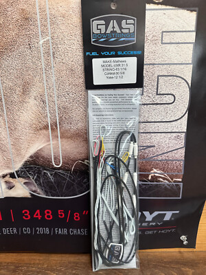 Gas Bowstrings Mathews VXR 31.5 GHOST White Bowstring Cable Set W ...