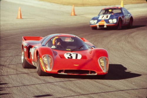 Fred Opert Driving The Ford Cosworth Chevron B16 Daytona 1970 Old Photo ...