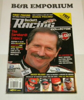 Beckett Racing Collector Lot (Earnhardt) February 2003 + June 2003 ...