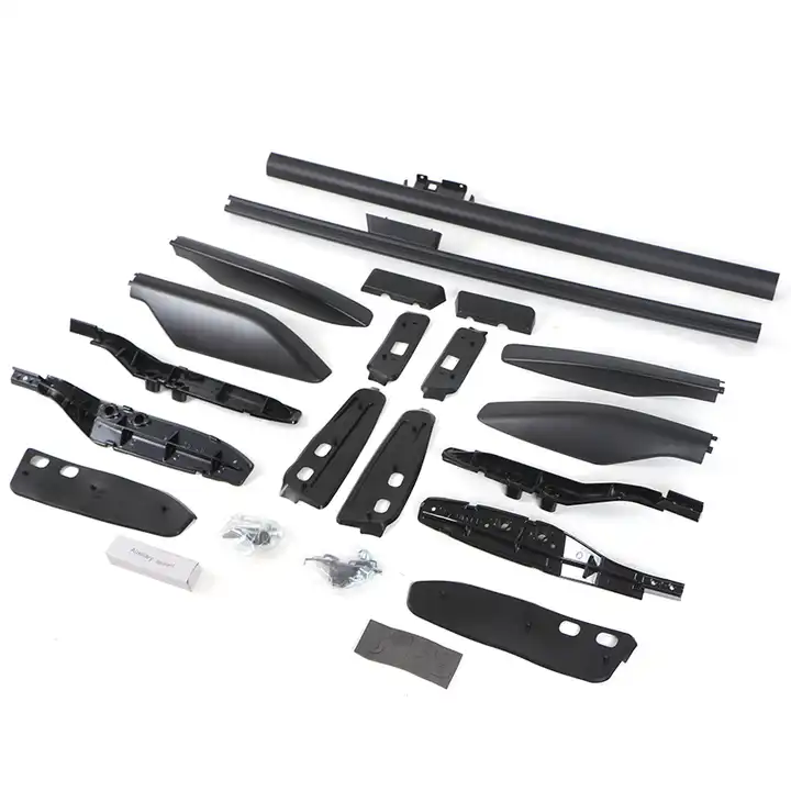 Black Roof Rack Roof Rail For Lexus GX470 2003-2009 Rail Rack Aluminum ...