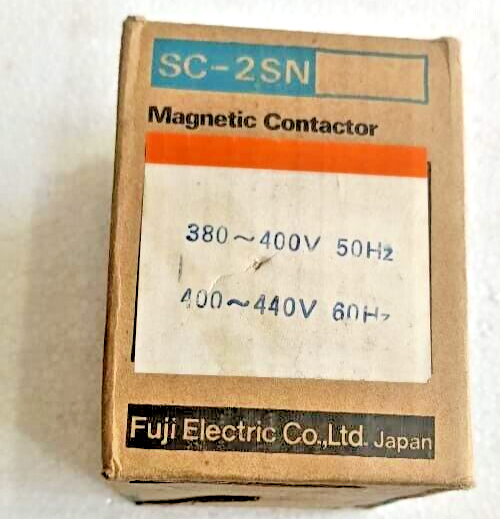 FUJI MAGNATIC CONTACTOR SC-2SN (50) 3POLE MAGNATIC CONTACTOR | eBay