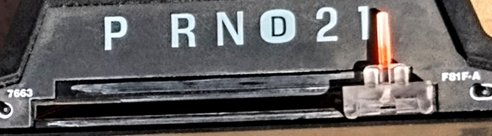 97-04 Ford F150 F250 F350 Instrument Cluster Shift Indicator PRND21 OEM ...