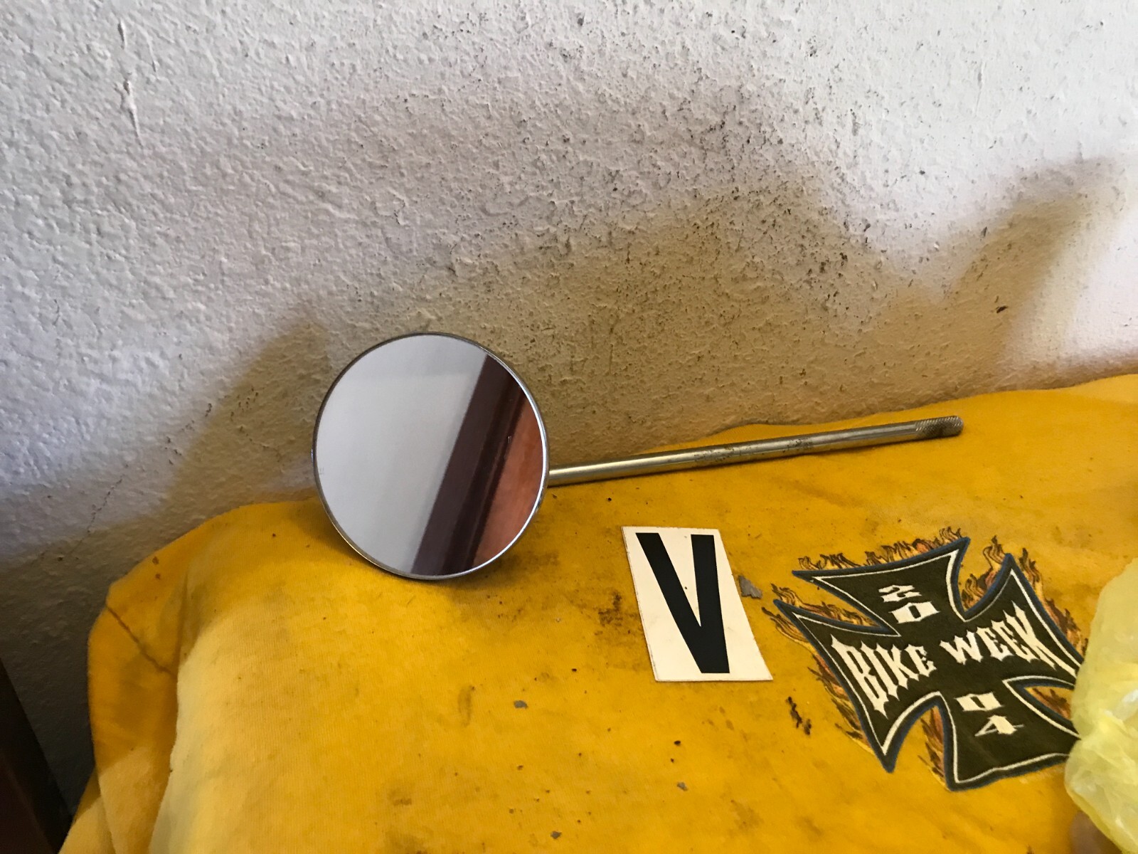 harley antique knucklehead flathead panhead wl 45 mirror | eBay