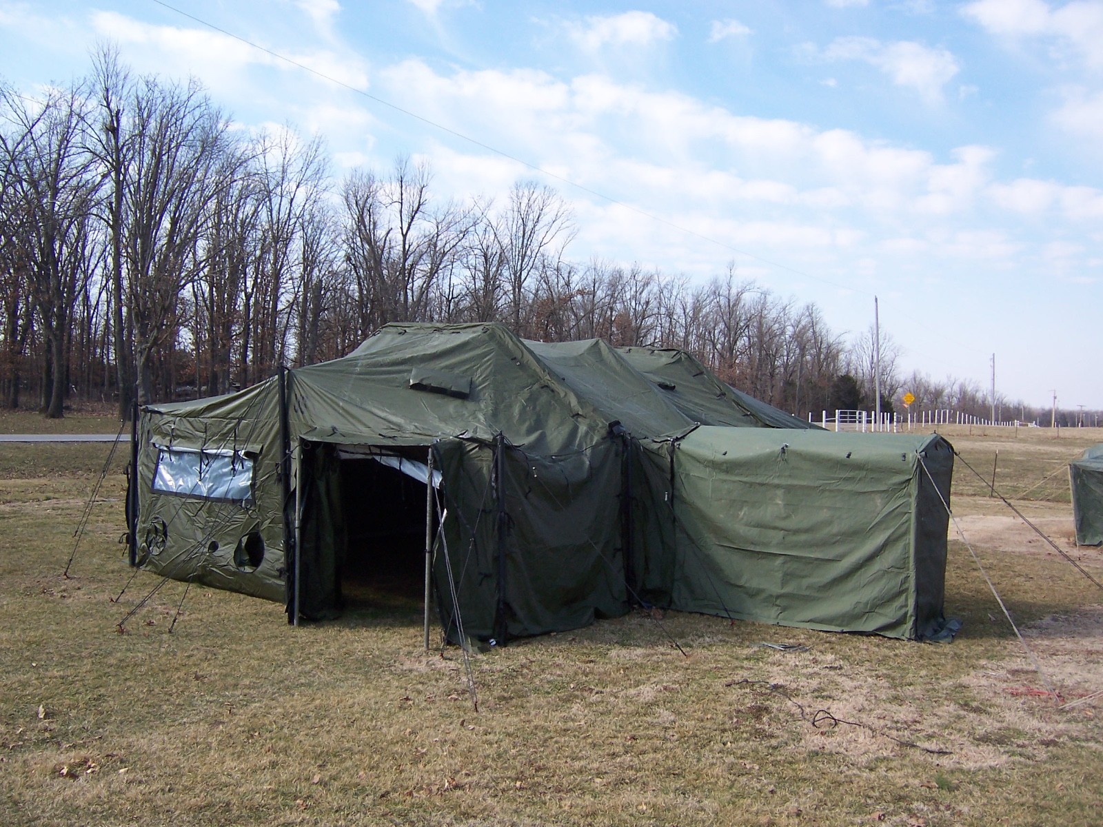 MILITARY MGPTS - TEMPER TENT- VESTIBULE ONLY -NO TENT INCLUDED TAN ...