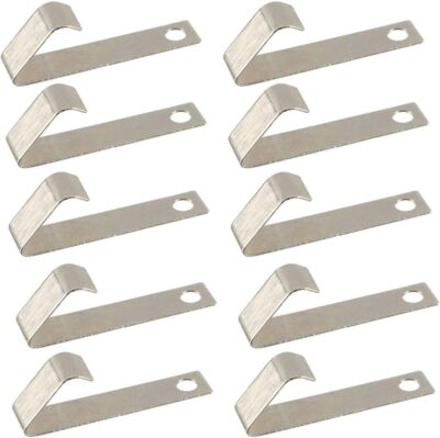 10Pcs AA/A/CR2/9V Batteries Metal Battery Spring Contact Plate ...