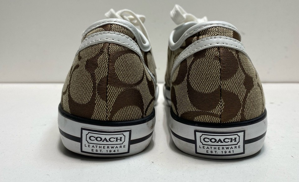 Coach Dee Brown Floral Comfort Sneakers Women's 7.5 Canvas | eBay