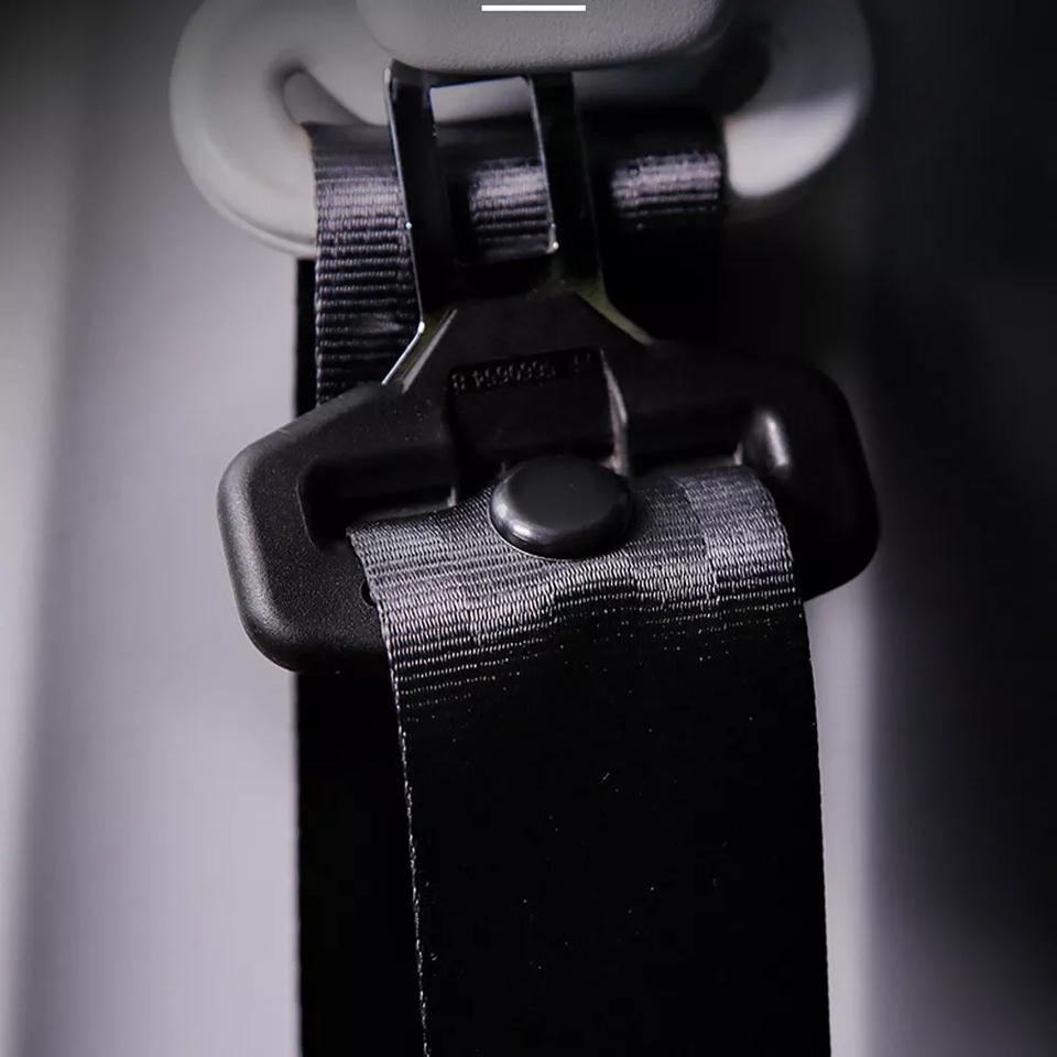 New 4 Set Black Universal Seat Belt Stopper Clip Buckle Holder Stop ...