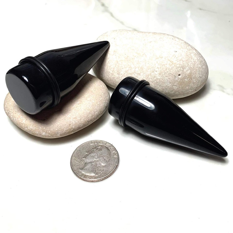 36 PC 00G-25mm Big Gauges Ear Stretching Kit Surgical Steel Tunnels ...