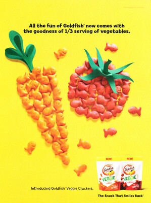 PEPPERIDGE FARM MAGAZINE promo ad #013 ORIGINAL PAGE 2020 GOLDFISH | eBay