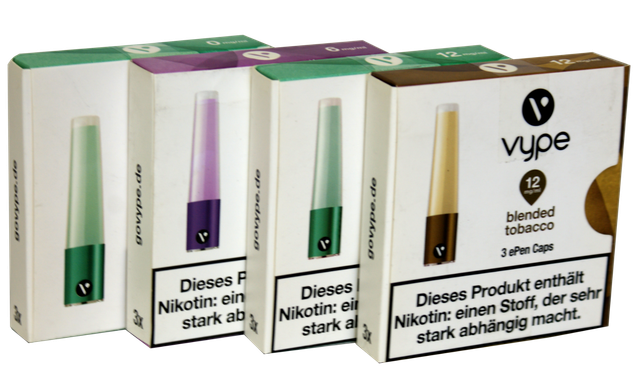 Vype ePen Caps Blended Tobacco 6mg Nikotin E-zigaretten Liquid günstig ...