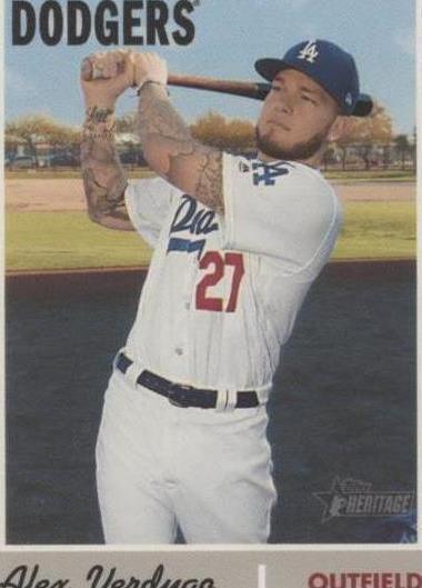 2019 Topps Heritage High Number - Alex Verdugo #540 Mini /100 for sale ...