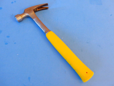 NOS Stanley 16oz Smooth Face Rip Hammer Forged 1-Piece Nylon Grip ...