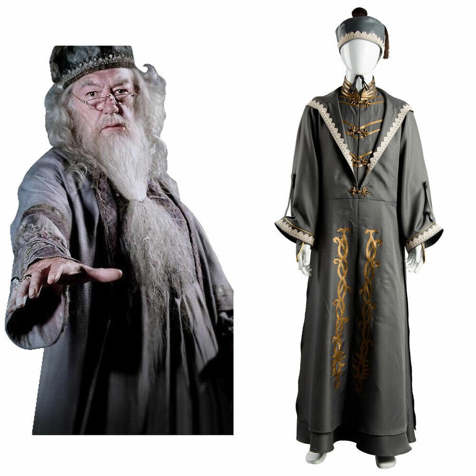 Principal Magician Albus Dumbledore Cosplay Costume Outfit Halloween | eBay