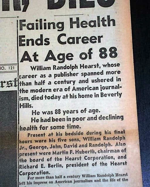 Yellow Journalism William Randolph Hearst