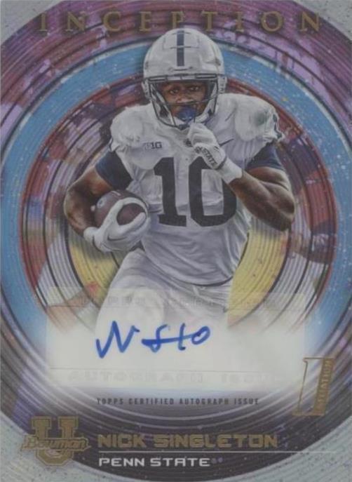 2022-23 Bowman Inception University - Autographs Nick Singleton #BIA ...