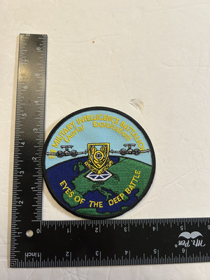 MH1220 Original US Army 1970s Unit Patch 1st Military Intelligence IR2E ...