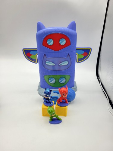 Disney PJ masks Fold N Go Totem HQ Headquarters Toy Play Set Plus ...