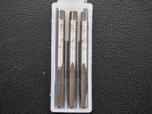 UNF TAP SET 7/32" X 32 tpi COMPLETE NEW SET | eBay UK