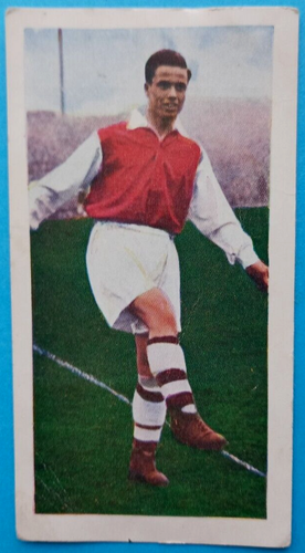 DEREK TAPSCOTT ARSENAL & WALES CHIX FAMOUS FOOTBALLERS 1956 SERIES 2 ...