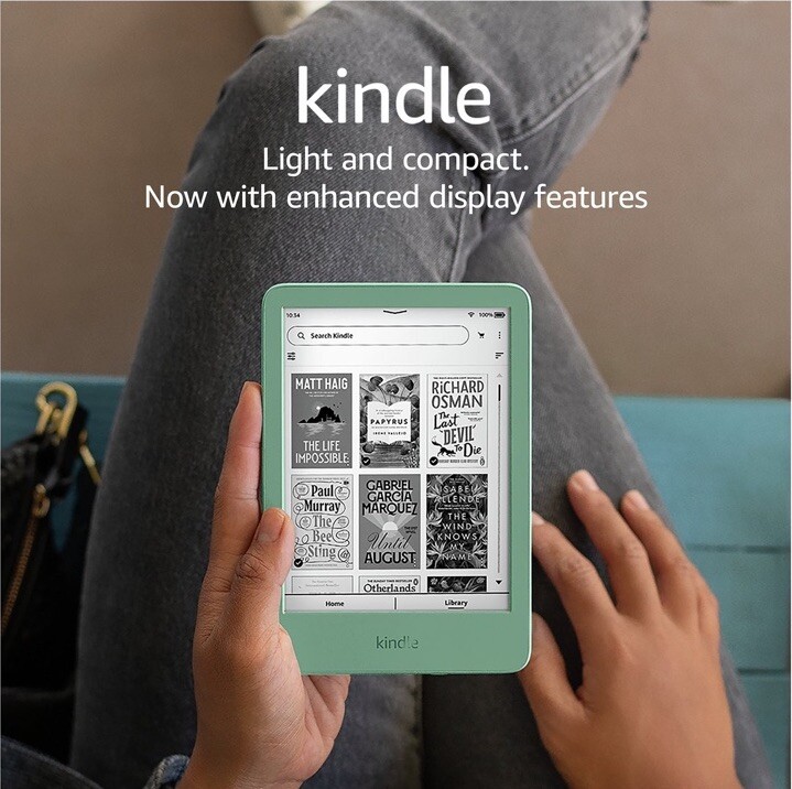 Amazon Kindle 2024 6 Inch 16GB Wi-Fi E-Reader - Matcha Green | eBay UK