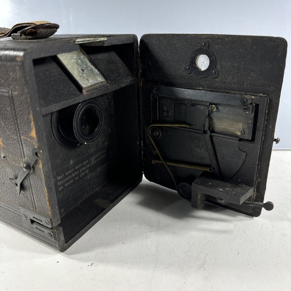 Murer's Express Newness Model A Falling Plate Box Camera - Rare Working ...