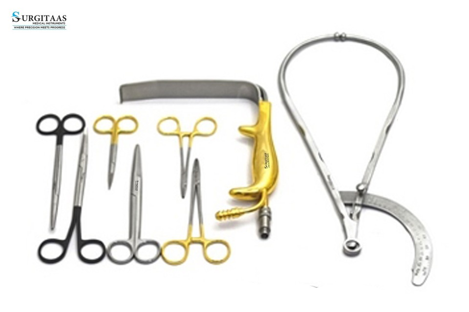 Breast Augmentation Set of 40 Pcs Surgical instruments Breast Surgery ...