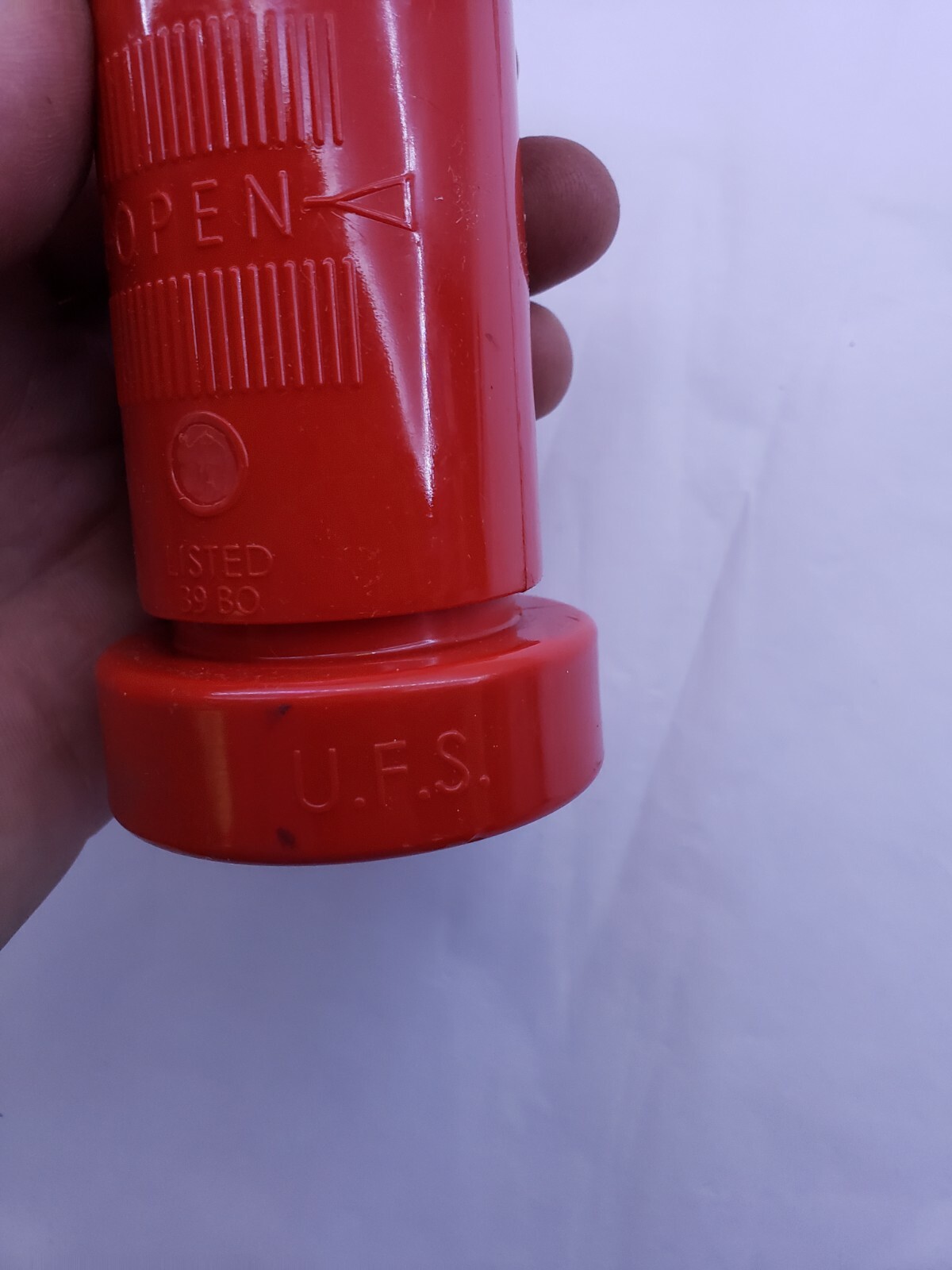 U.F.S. Combination Jet/Fog Portable Spray Nozzle Model 1575 1-1/2", lot ...