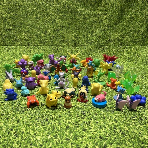 Pokémon Mini Figure Anime Goods lot of 66 Set sale Pikachu Eevee Mewtwo ...