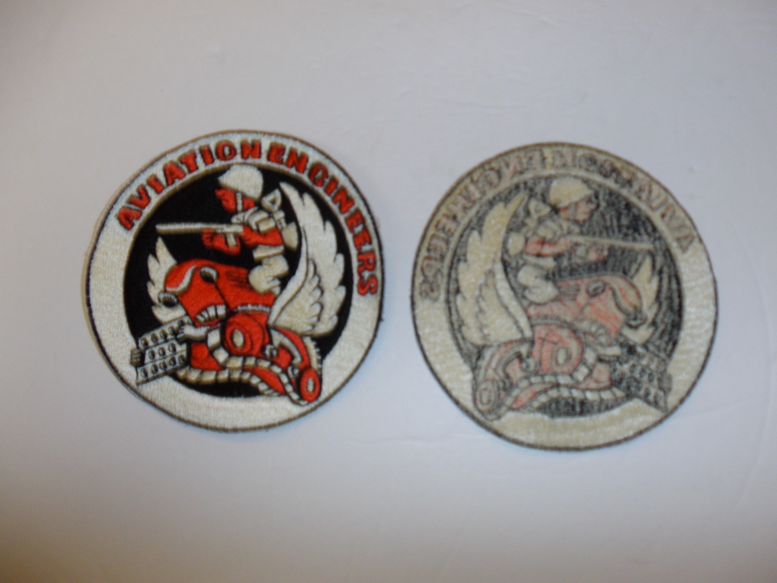 b0955 WW2 US Army Air Force Aviation Engineers patch R13B | eBay