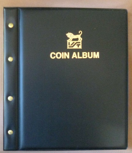 VST LARGE COIN ALBUM - EMPTY ALBUM - FRONT & BACK COVER and SCREW POSTS ...