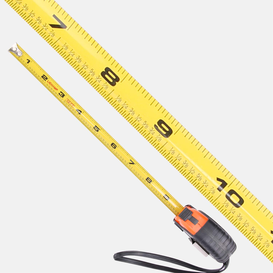 Tape Measure 12 Ft 8 Pack Bulk Easy Read Measuring Tape Retractable ...