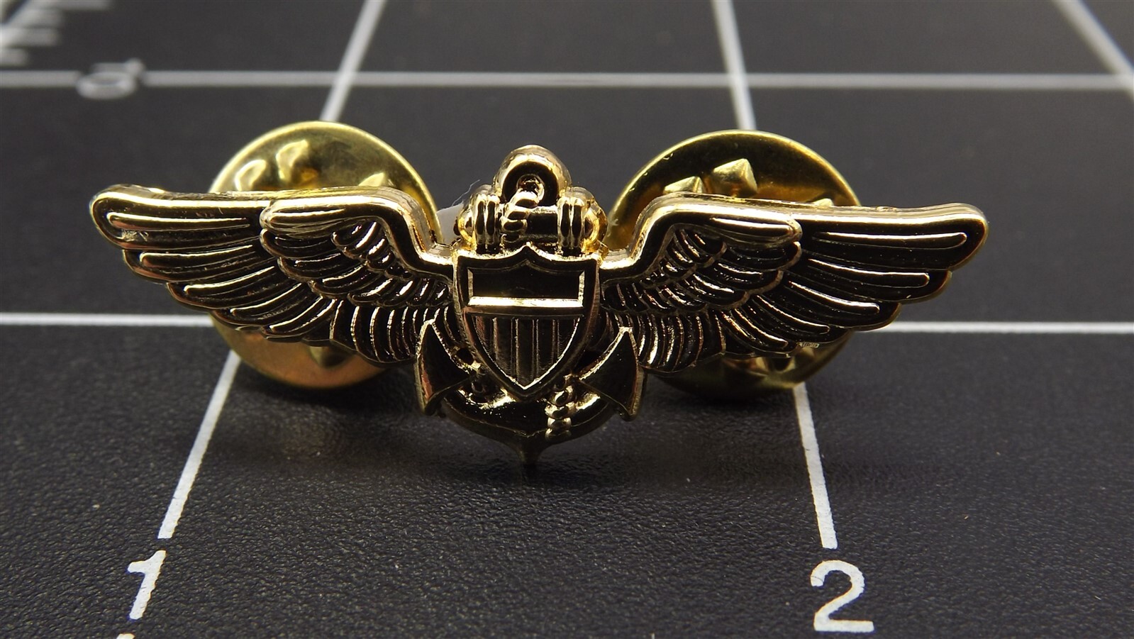 BRAND NEW USN USMC AVIATOR WINGS Lapel Pin Enamel GUARANTEED FOR LIFE ...
