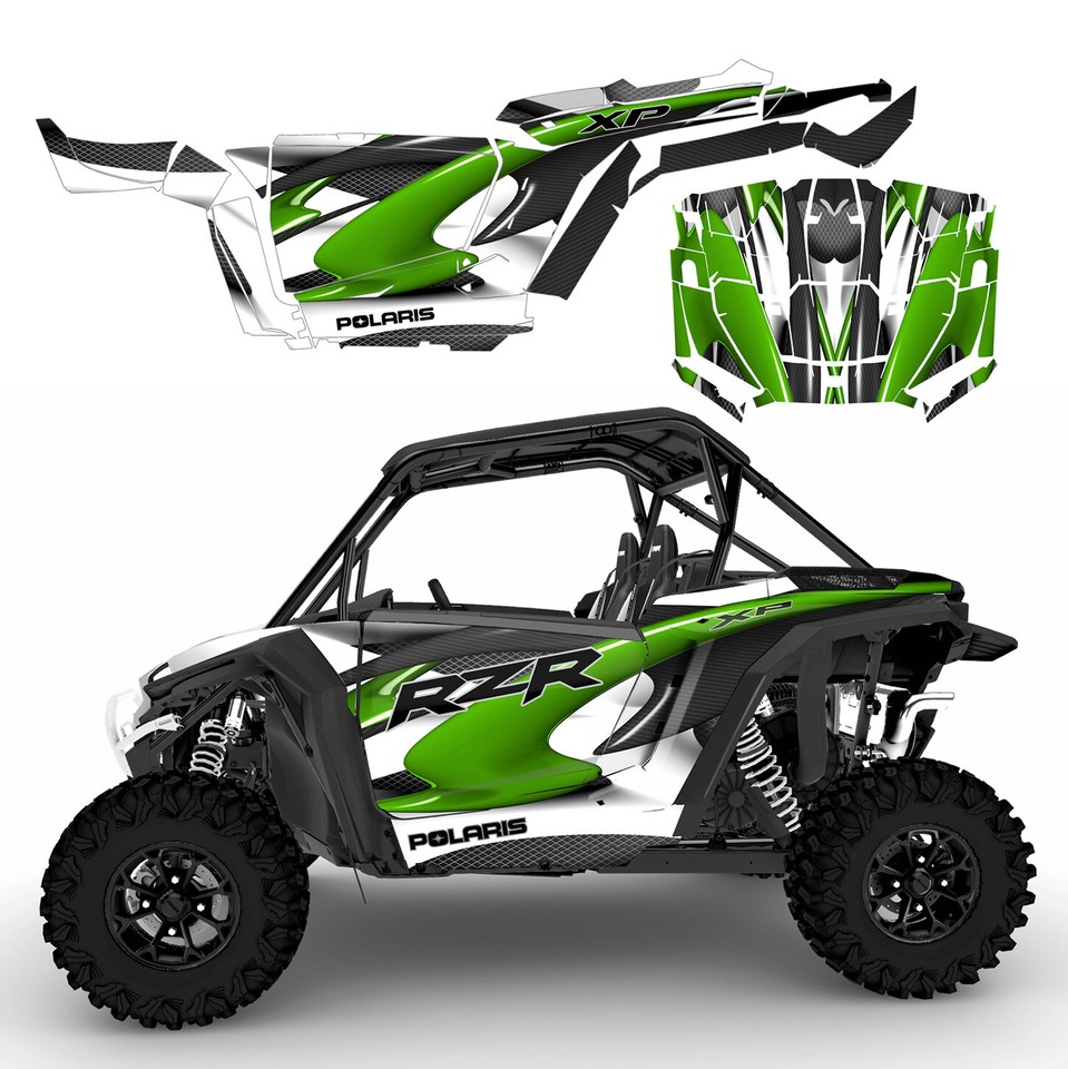 2024 - 2025 Polaris RZR XP 1000 graphics decal kit 24 mil vinyl 1533 ...