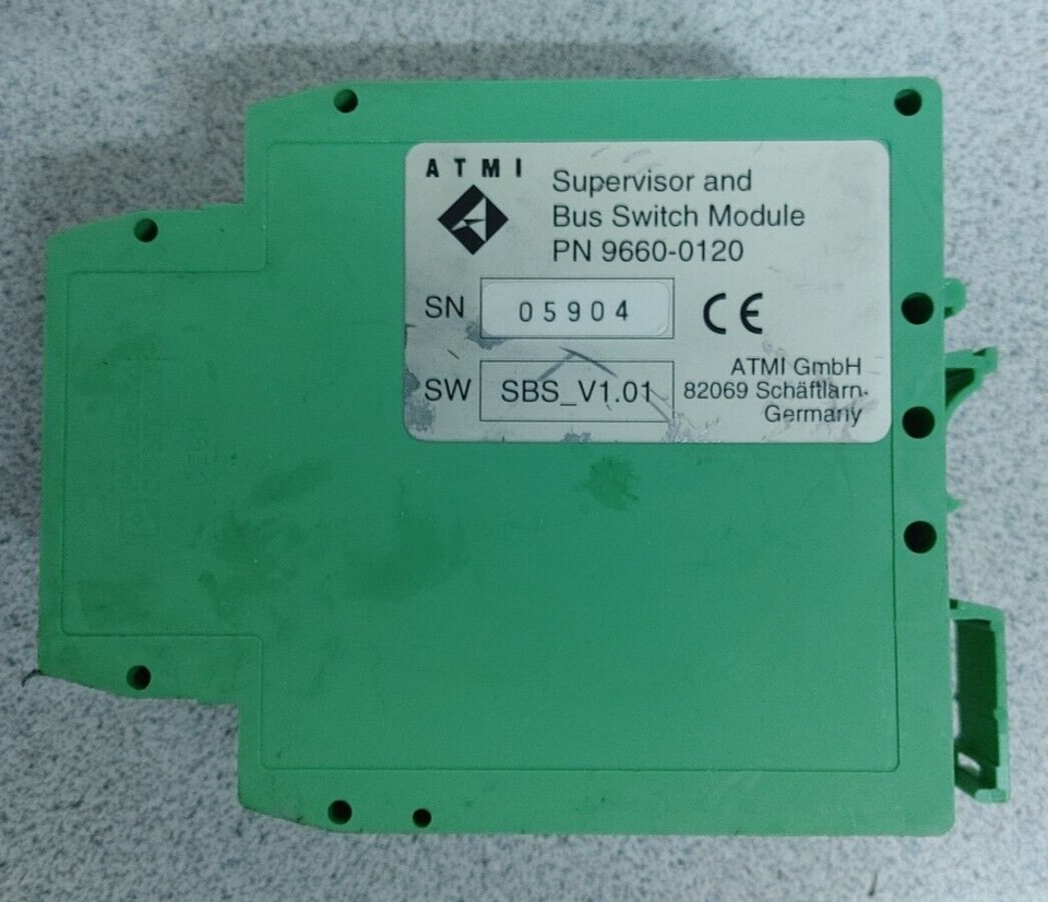 ATMI 9660-0120 SUPERVISOR AND BUS SWITCH MODULE WOW!! | eBay