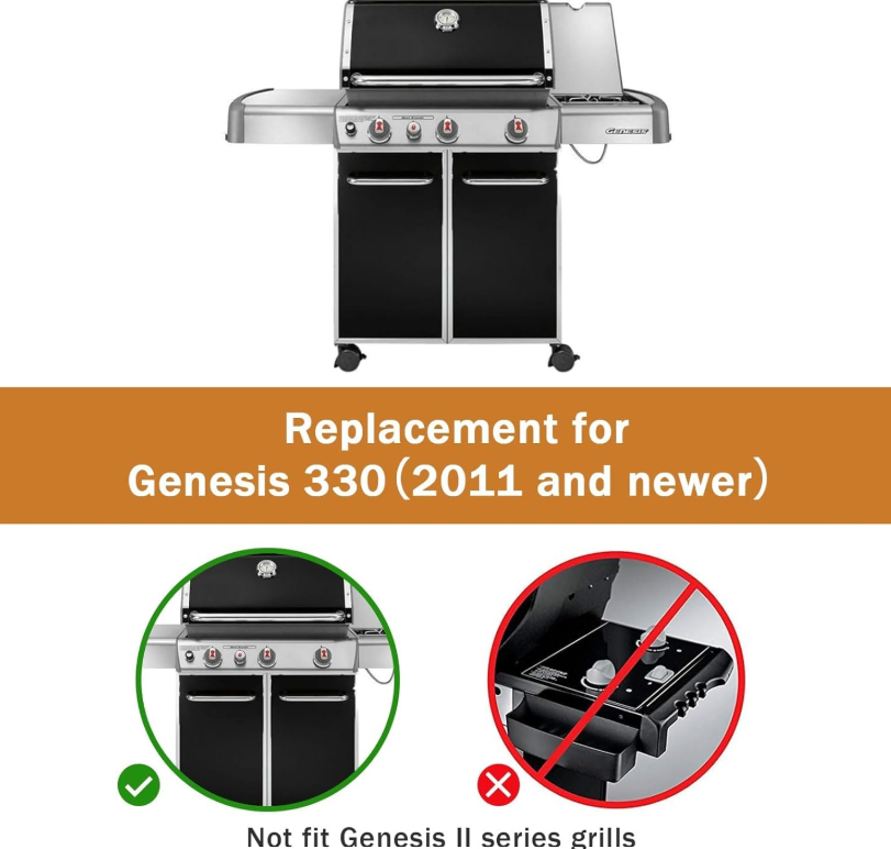 Grill Igniter Kit for Weber Genesis 300 Series 330 65946 E330 EP330 ...