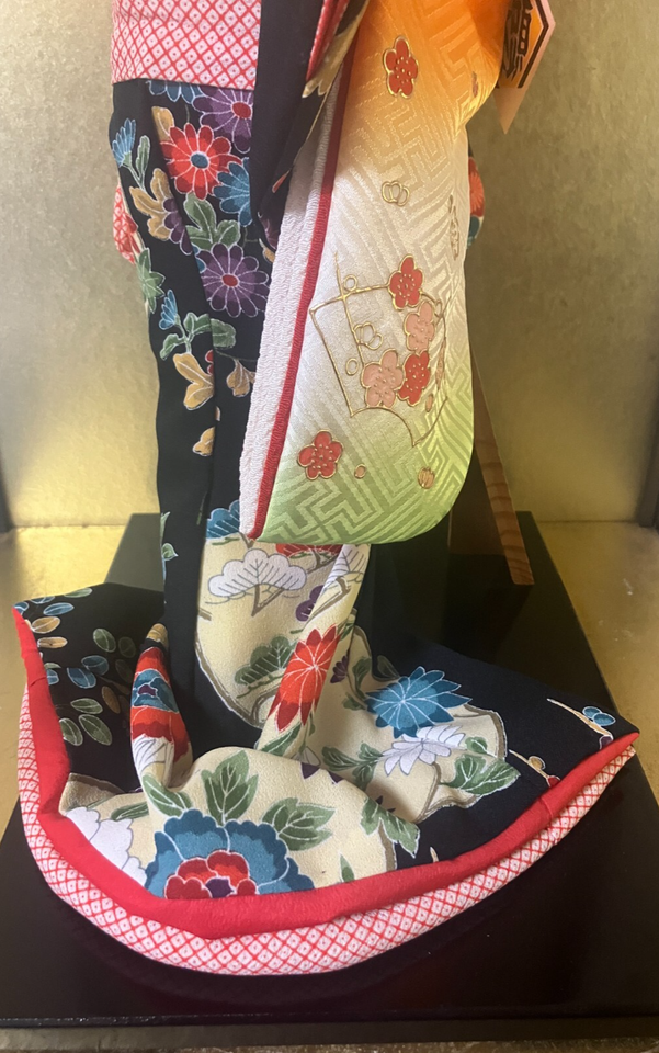 Vintage Japanese Doll Kimono Geisha Maiko Fan Ohgi Suehiro | eBay
