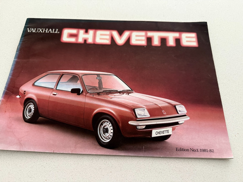 Vauxhall Chevette brochure edition 1 1981-82 | eBay UK